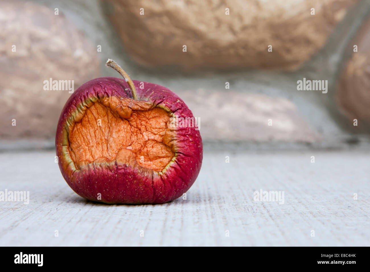 Rotten piece of fruit Stock Photo - Alamy