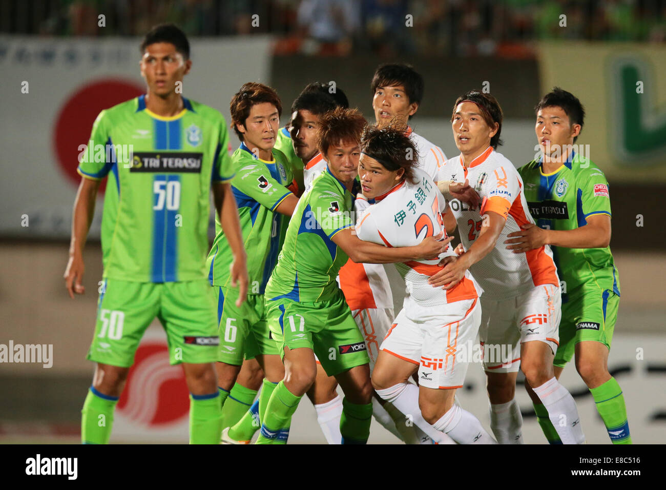 Shonan BMW Stadium Hiratsuka, Kanagawa, Japan. 4th Oct, 2014. General ...