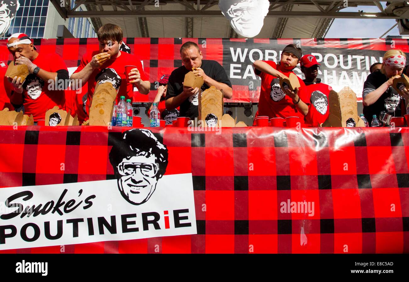 Toronto, Canada. 4th Oct, 2014. Contestants participate in the 4th ...