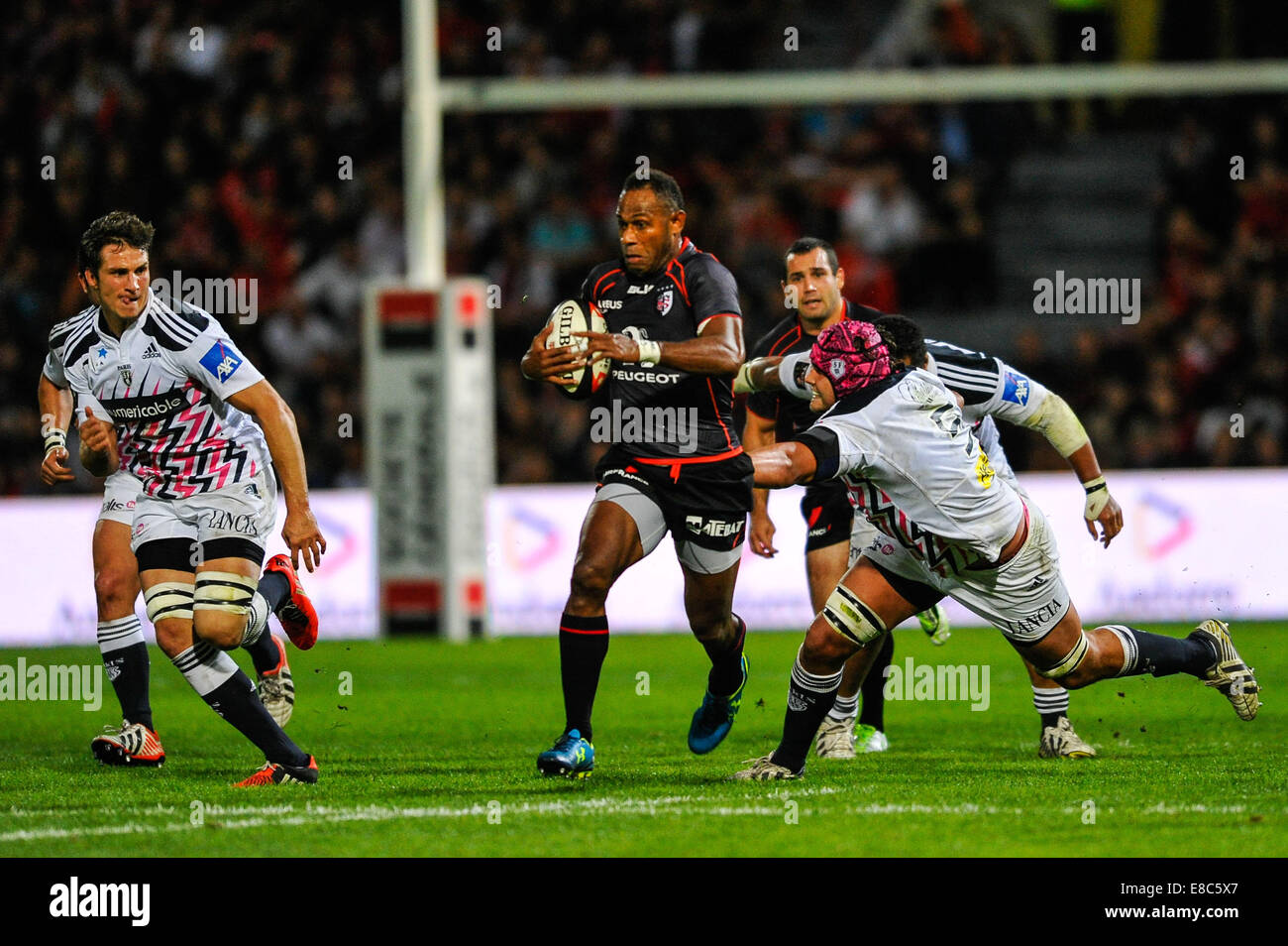 Toulouse, France. 04th Oct, 2014. French TOP 14 rugby union. Toulouse ...