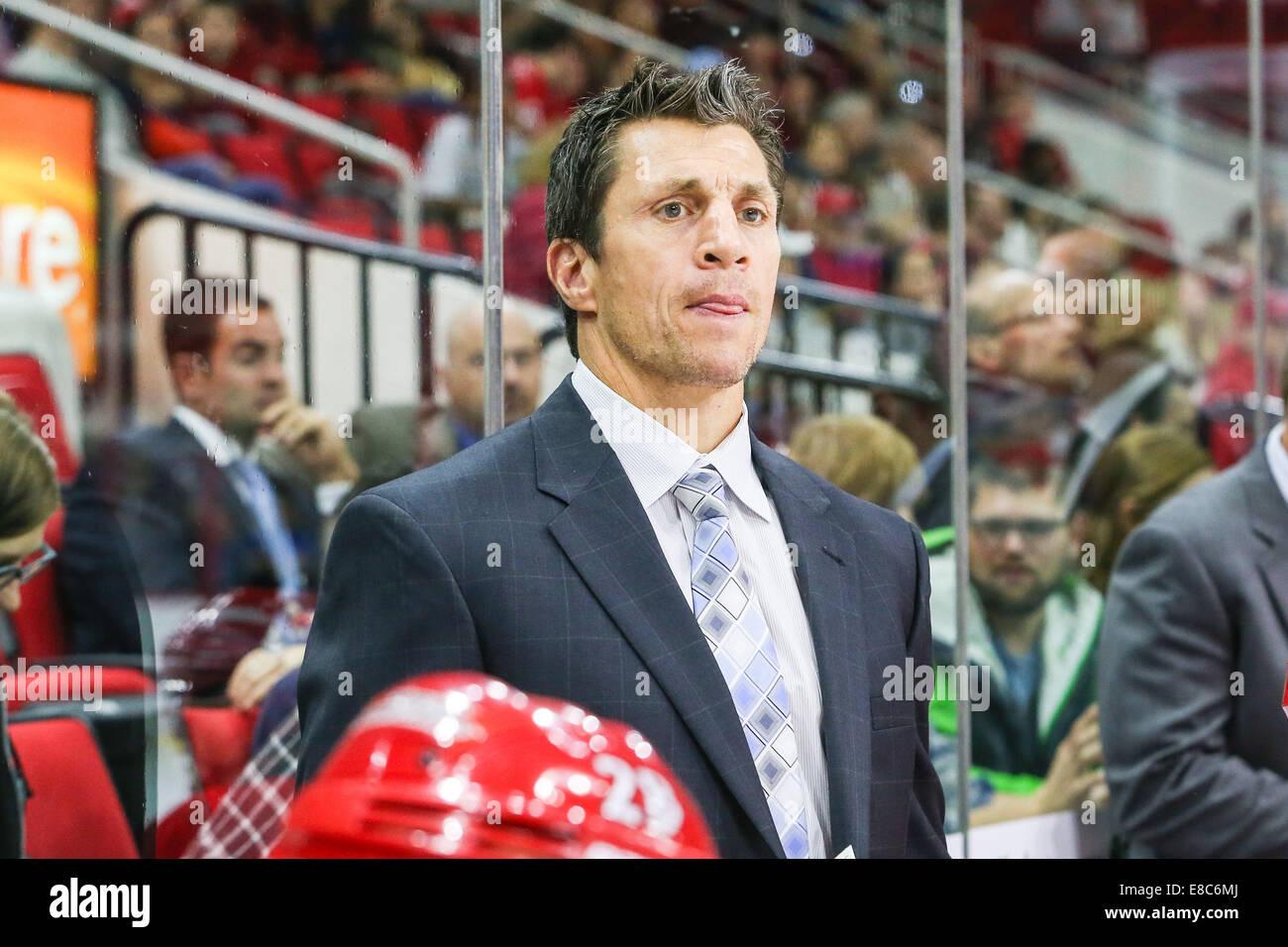 Raleigh, North Carolina, USA. 3rd Oct, 2014. Carolina Hurricanes ...