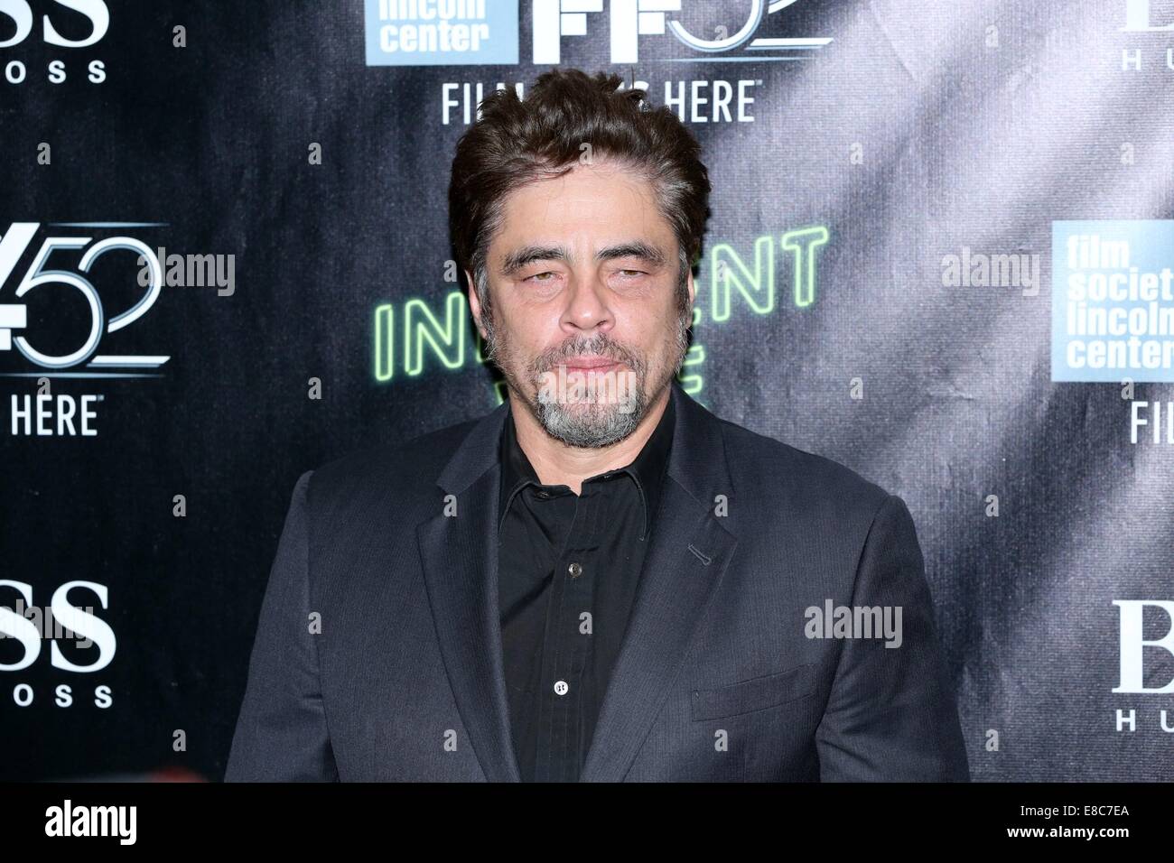 New York, NY, USA. 4th Oct, 2014. Benicio del Toro at arrivals for ...