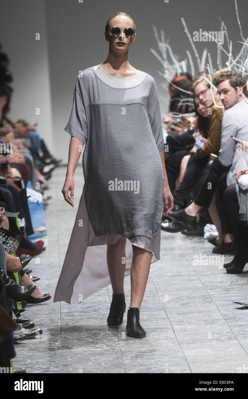 Calgary, Alberta, Canada. 4th Oct, 2014. Toronto designer CAITLIN POWER ...