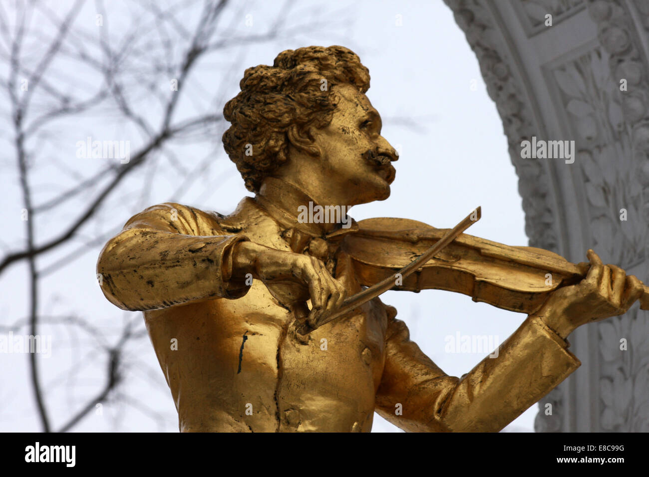 Johann strauss memorial in the park hi-res stock photography and images ...