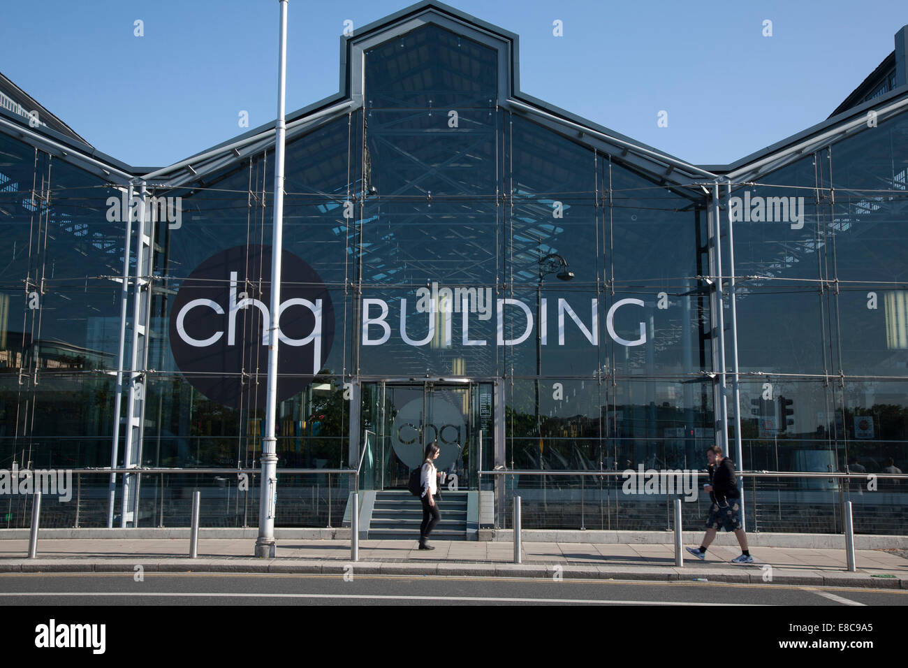 CHQ Building, Docklands, Dublin, Ireland Stock Photo - Alamy