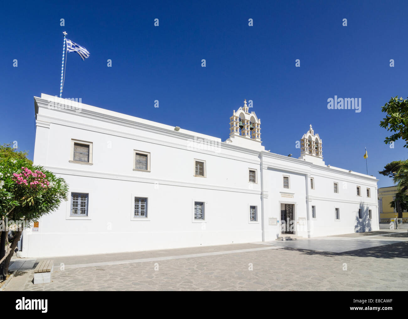 Church of Our Lady of a Hundred Doors in Parikia on Paros Island ...