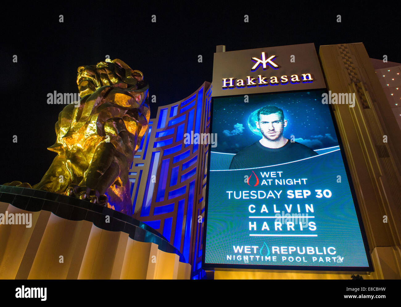 The Hakkasan Night club in MGM hotel in Las Vegas Stock Photo - Alamy