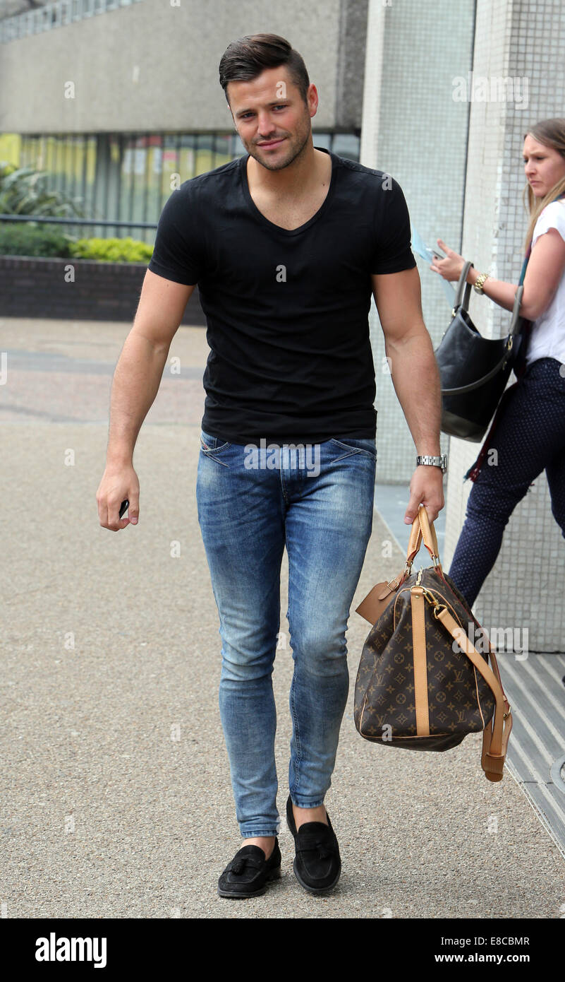 Mark Wright outside the ITV studios Featuring: Mark Wright Where ...
