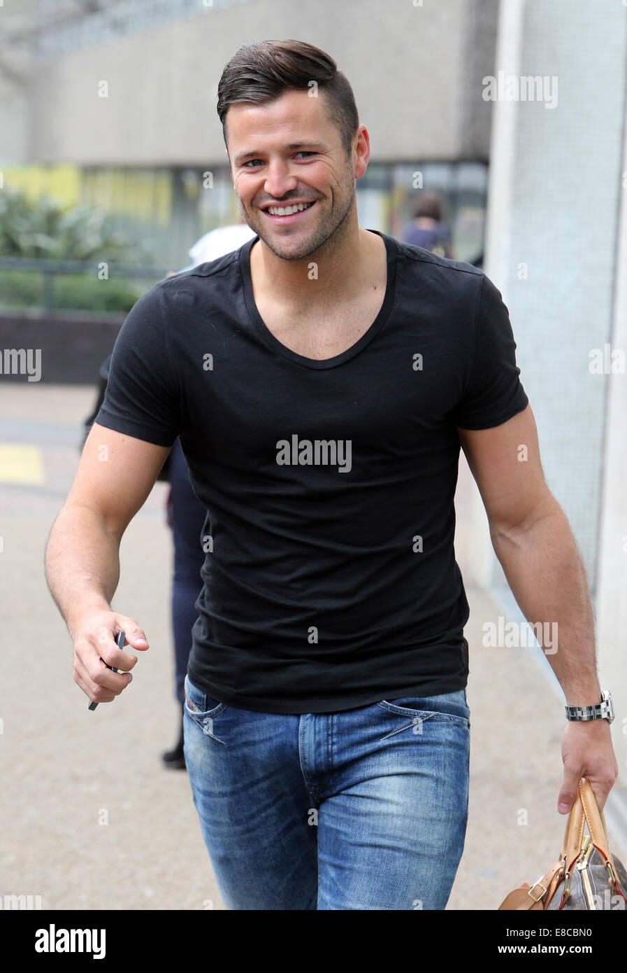Mark Wright outside the ITV studios Featuring: Mark Wright Where ...