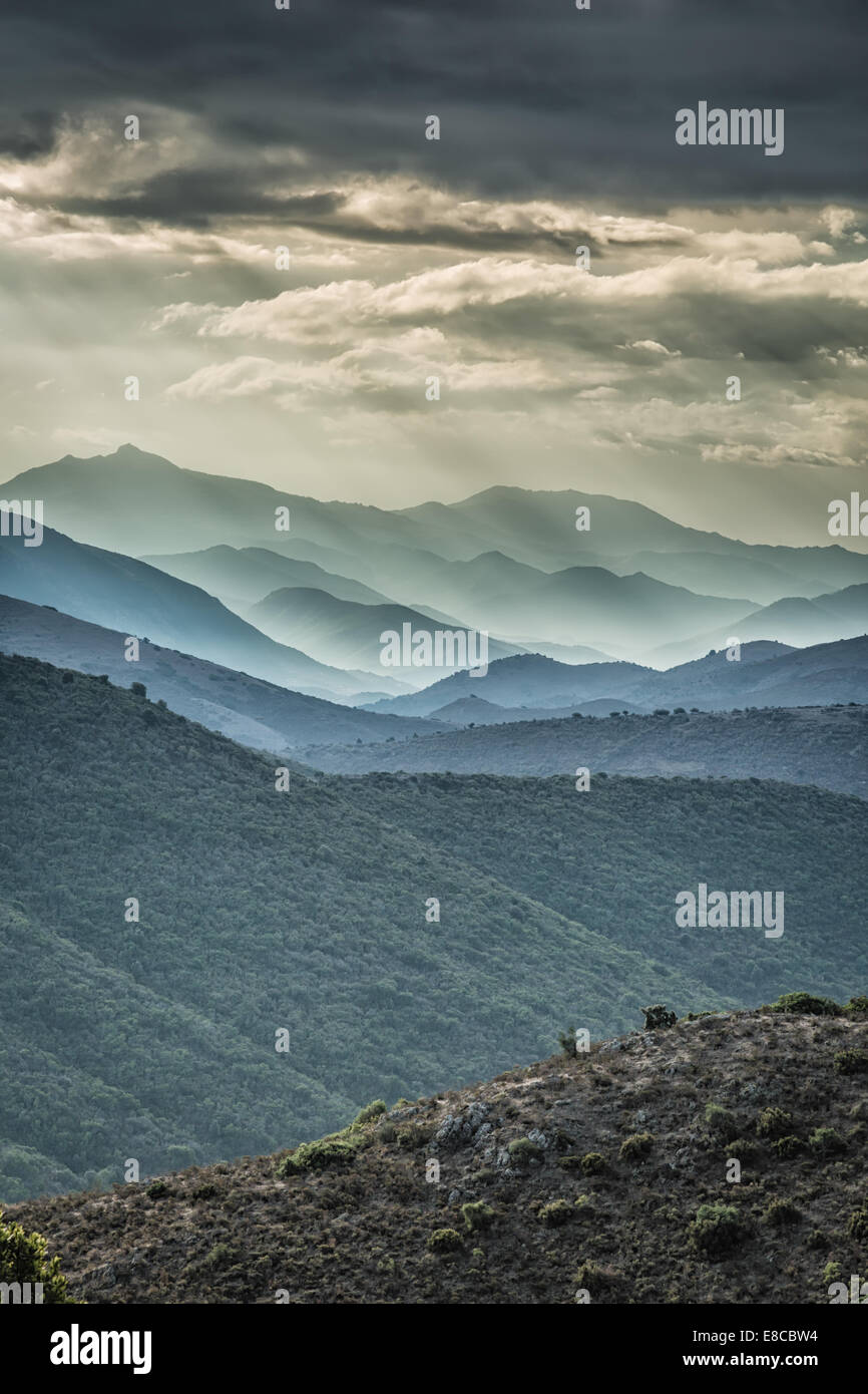 Fading mountains hi-res stock photography and images - Alamy