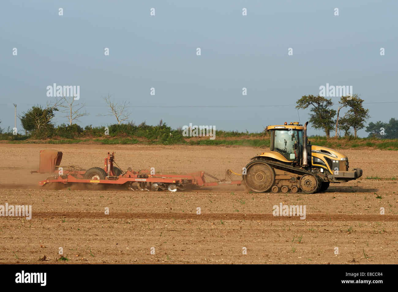 Caterpillar challenger mt 765c tractor hi-res stock photography and ...