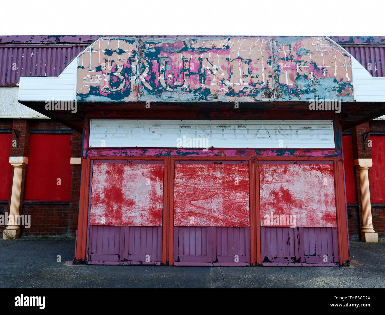 Derelict and closed down shop in Rhyl North Wales UK Stock Photo - Alamy