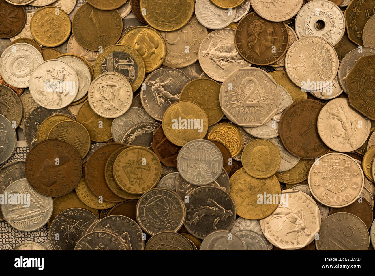 Money coins craft fair stall hi-res stock photography and images - Alamy