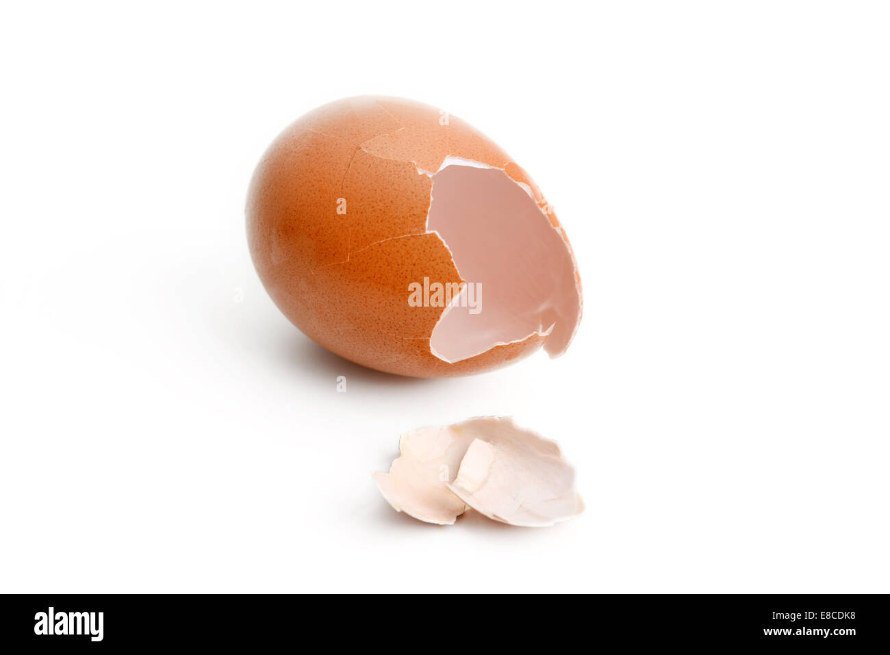 shell eggs isolated on white Stock Photo - Alamy