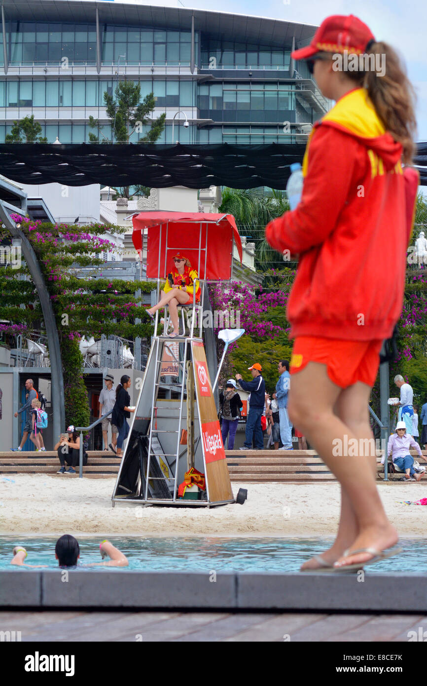 Lifeguard On Duty Pool High Resolution Stock Photography and Images - Alamy