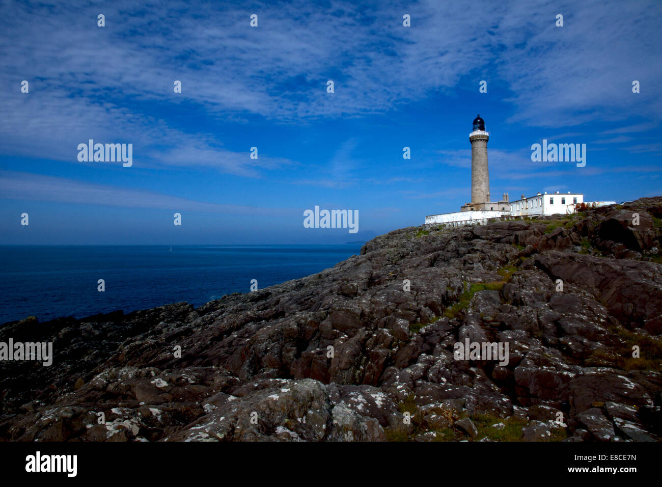 Ardnamurchan automatic lighthouse Scotland Stock Photo - Alamy