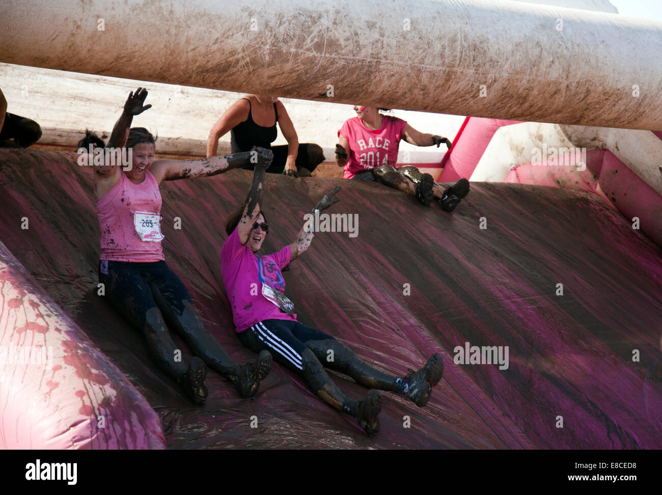 Mud slide fun hi-res stock photography and images - Alamy