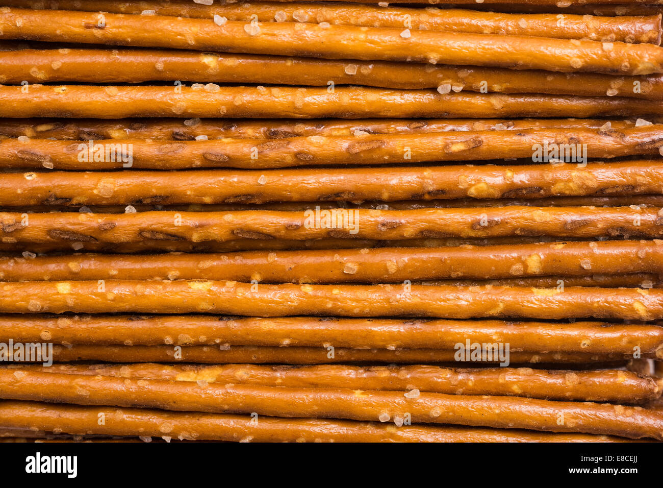 Salty Snack Sticks Close Up Stock Photo - Alamy