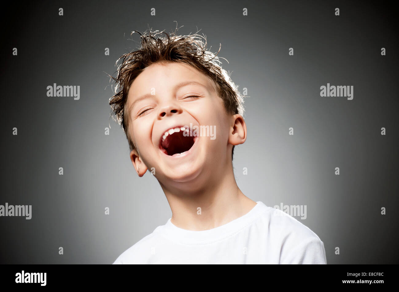 Emotional boy hi-res stock photography and images - Alamy