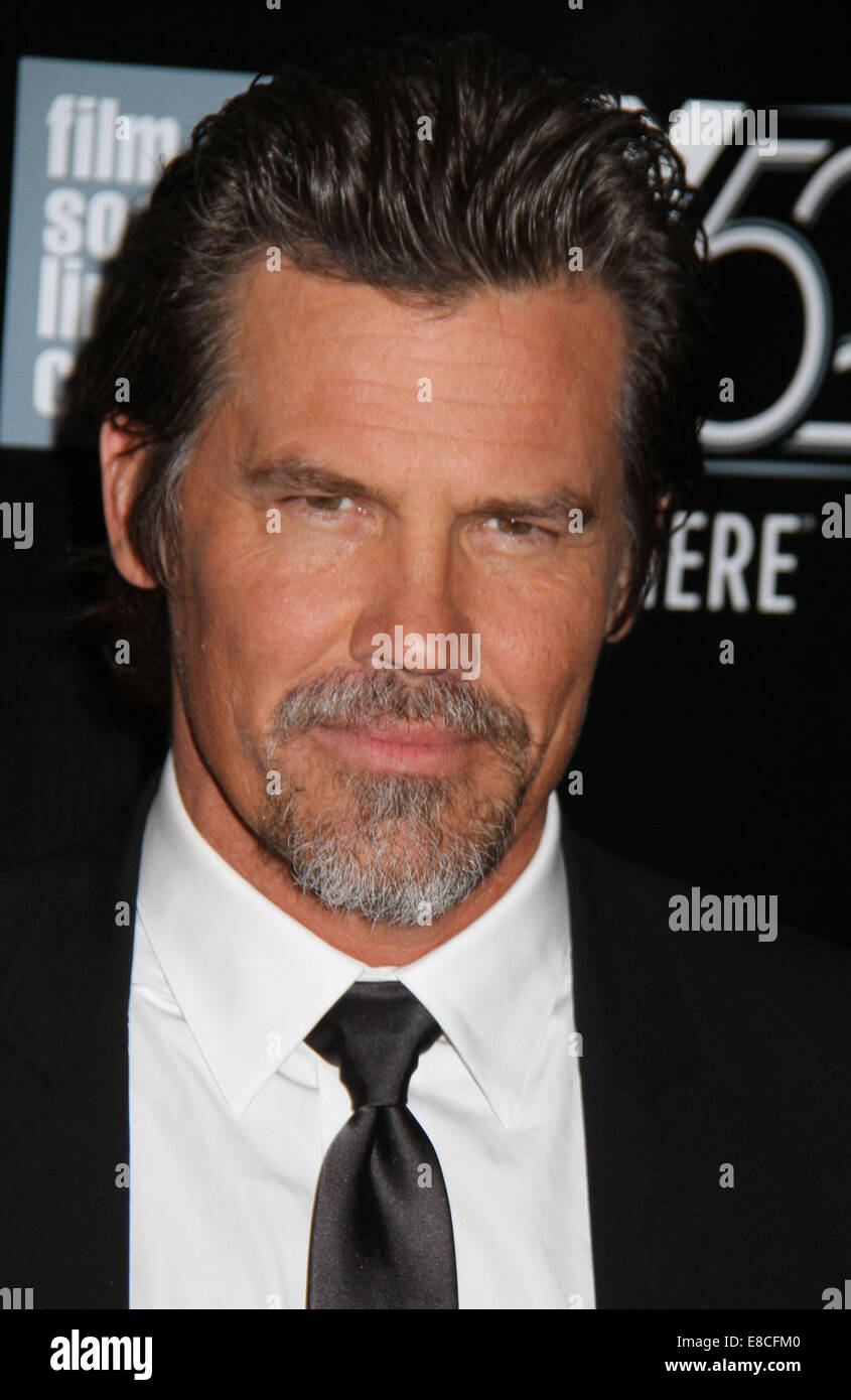 New York, New York, USA. 4th Oct, 2014. Actor JOSH BROLIN attends the ...