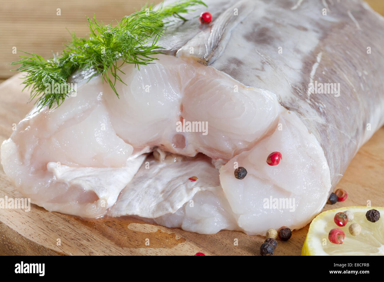 Eel fillet with spices Stock Photo - Alamy