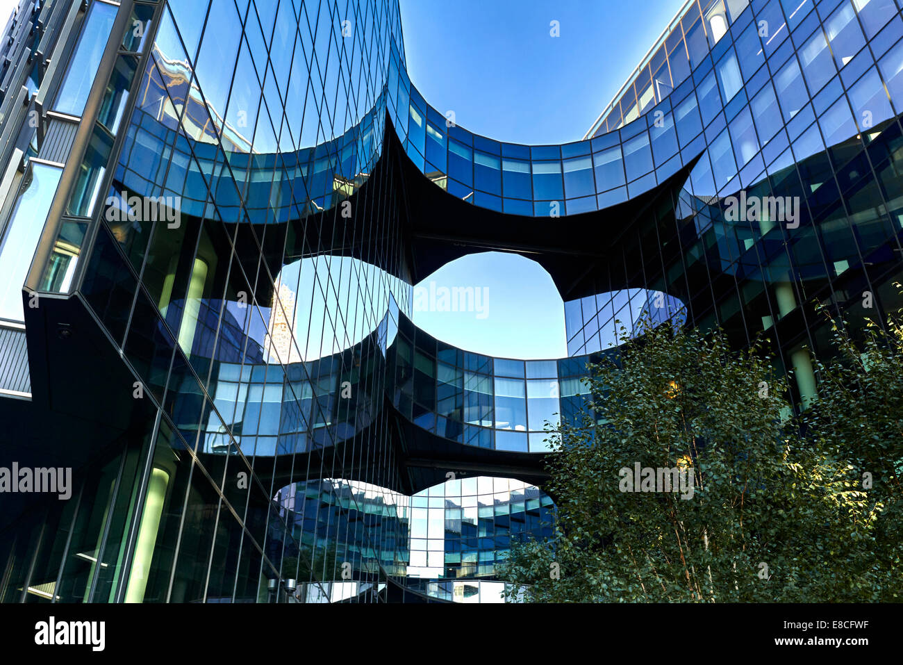 More London is a development on the south bank of the River Thames ...