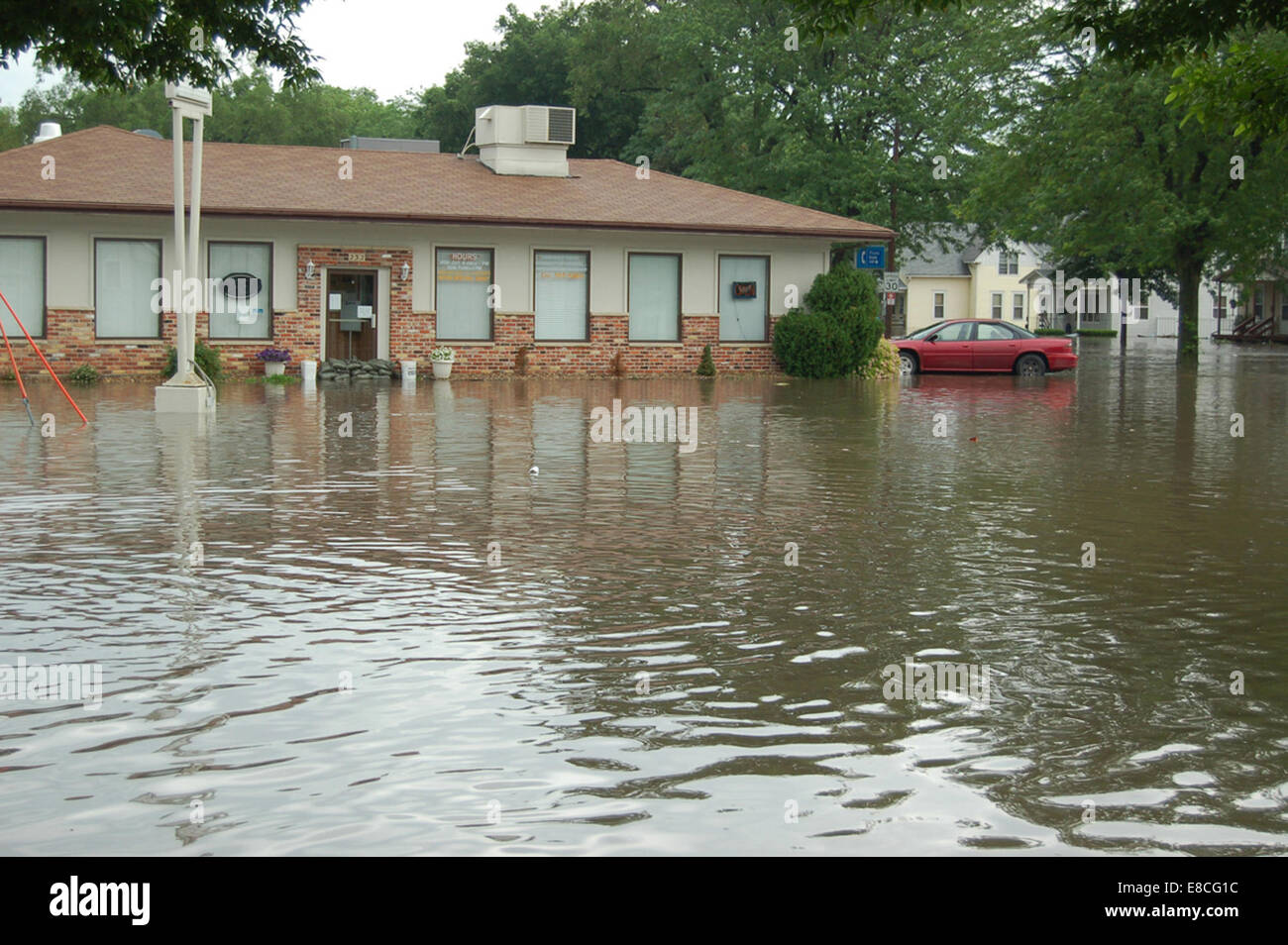 Highlighting the devastating effects of the flood hi-res stock ...