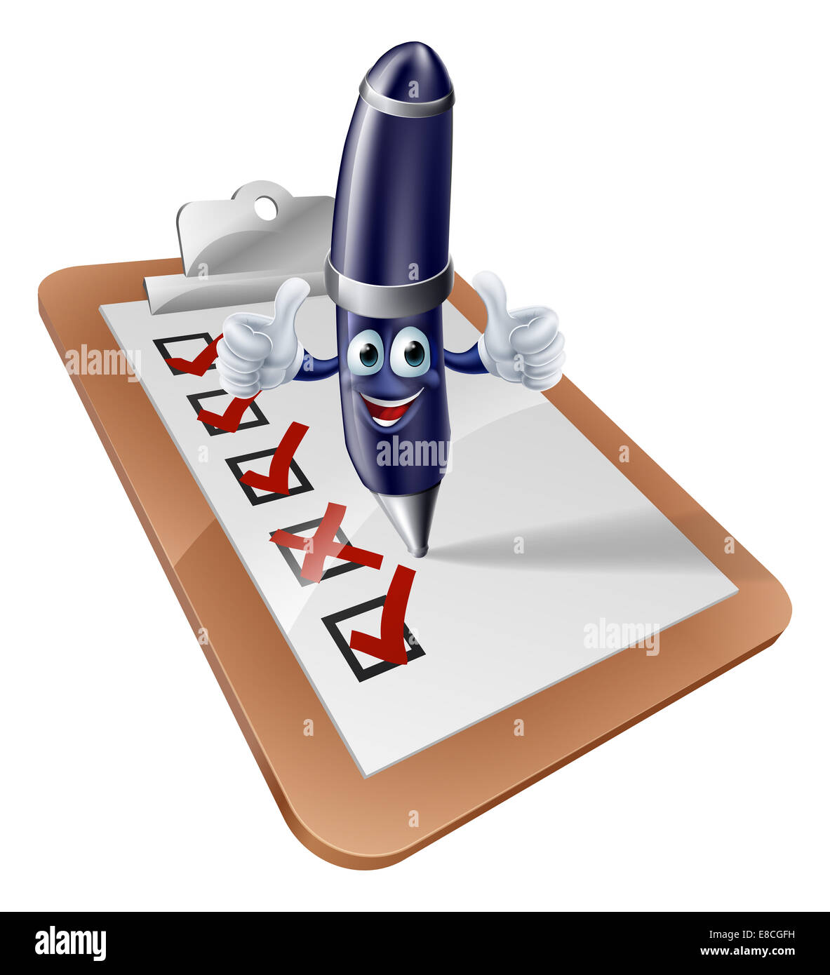 Questionnaire cartoon hi-res stock photography and images - Alamy