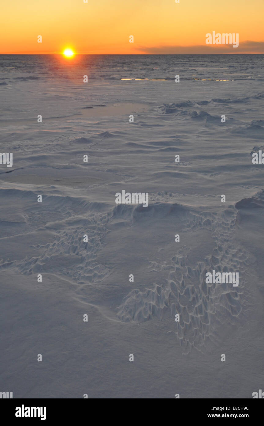 A breathtaking view of a sunset from one of the highest points on Earth ...