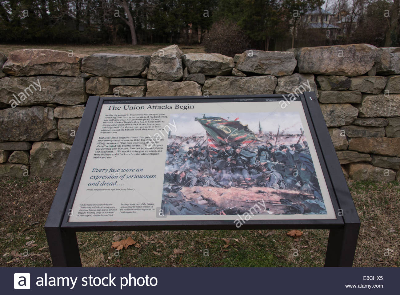 Fredericksburg Battle Stock Photos & Fredericksburg Battle Stock Images ...