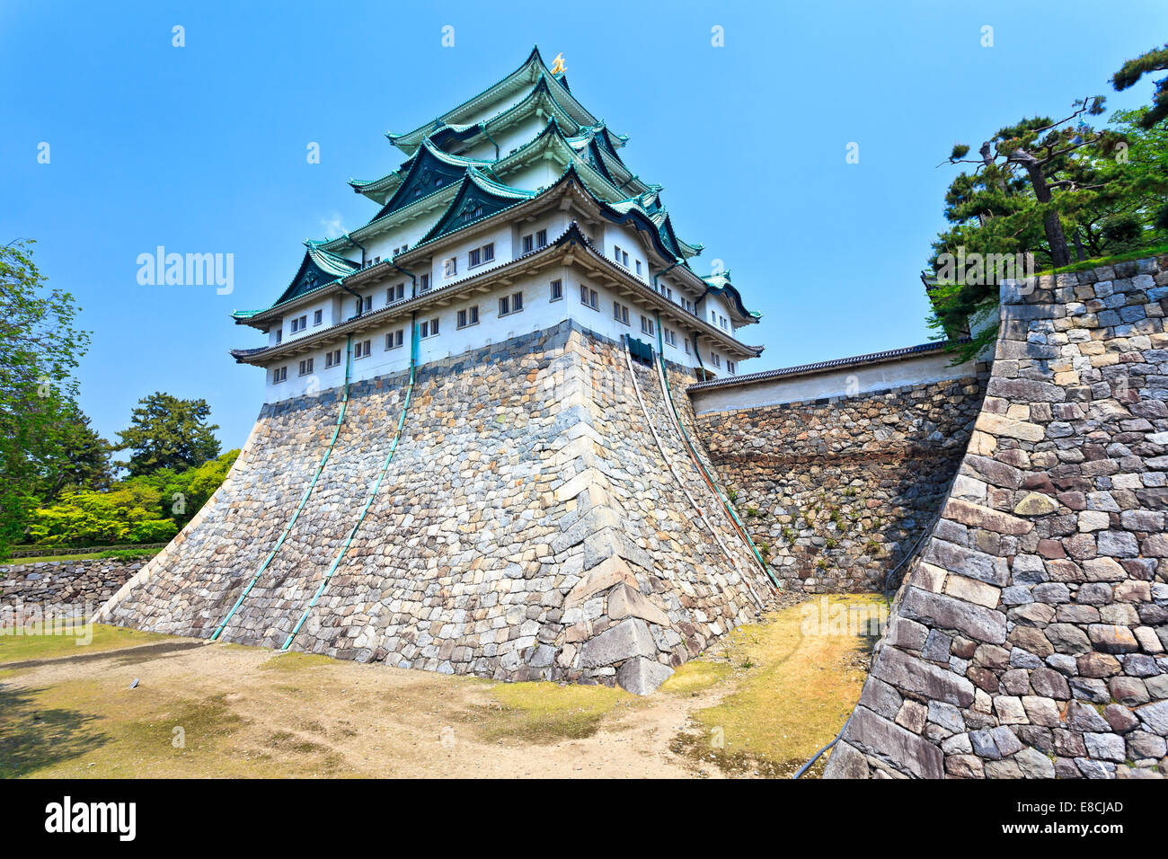 Japan culture travel exterior design blue sky hi-res stock photography ...