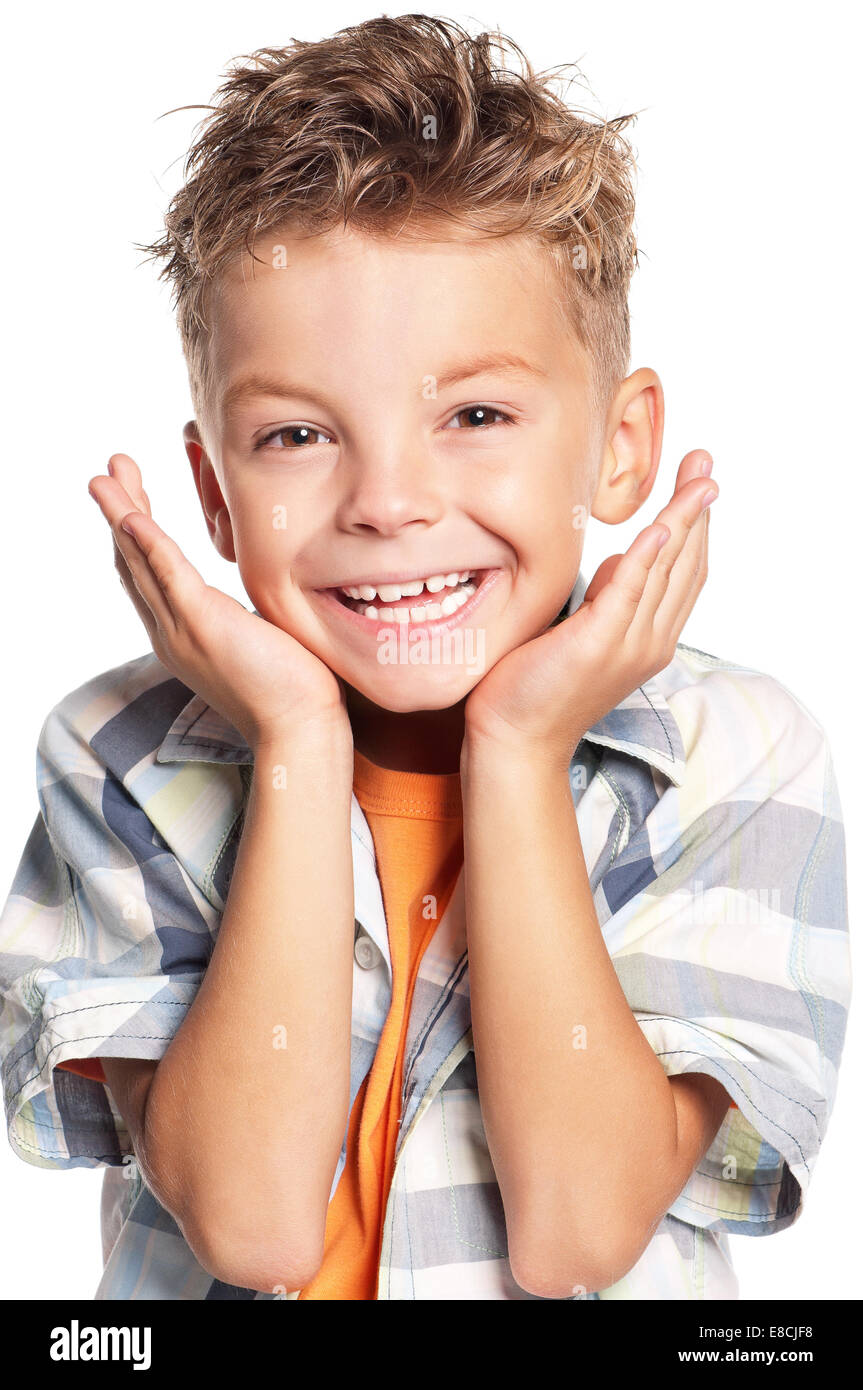 Portrait of boy Stock Photo - Alamy