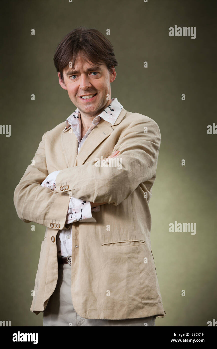 Robert Wilton, author of historical fiction, at the Edinburgh ...