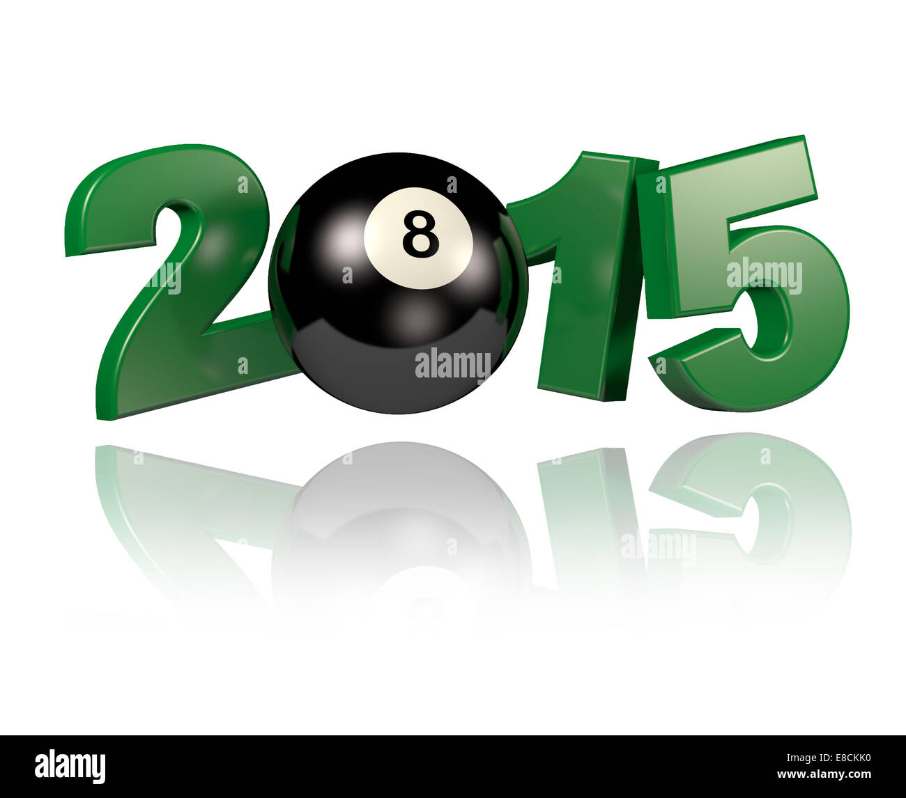 Pool 2015 design with a White Background Stock Photo - Alamy