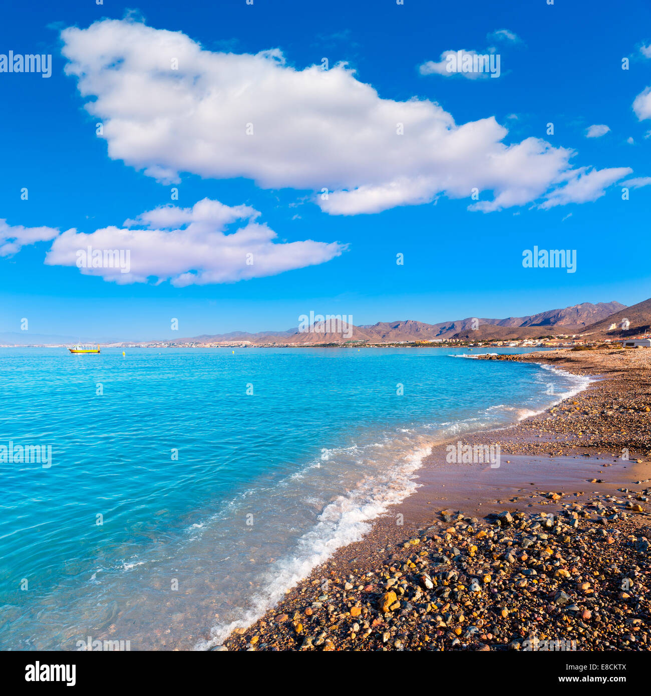 La Azohia beach Murcia in Mediterranean sea Spain Stock Photo - Alamy