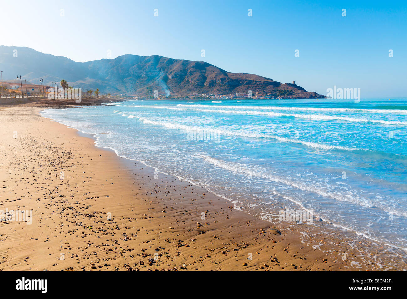 La Azohia beach Murcia in Mediterranean sea Spain Stock Photo - Alamy