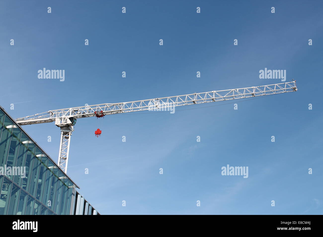 Crane, Blue Fin Building, Waterloo, London, UK Stock Photo - Alamy