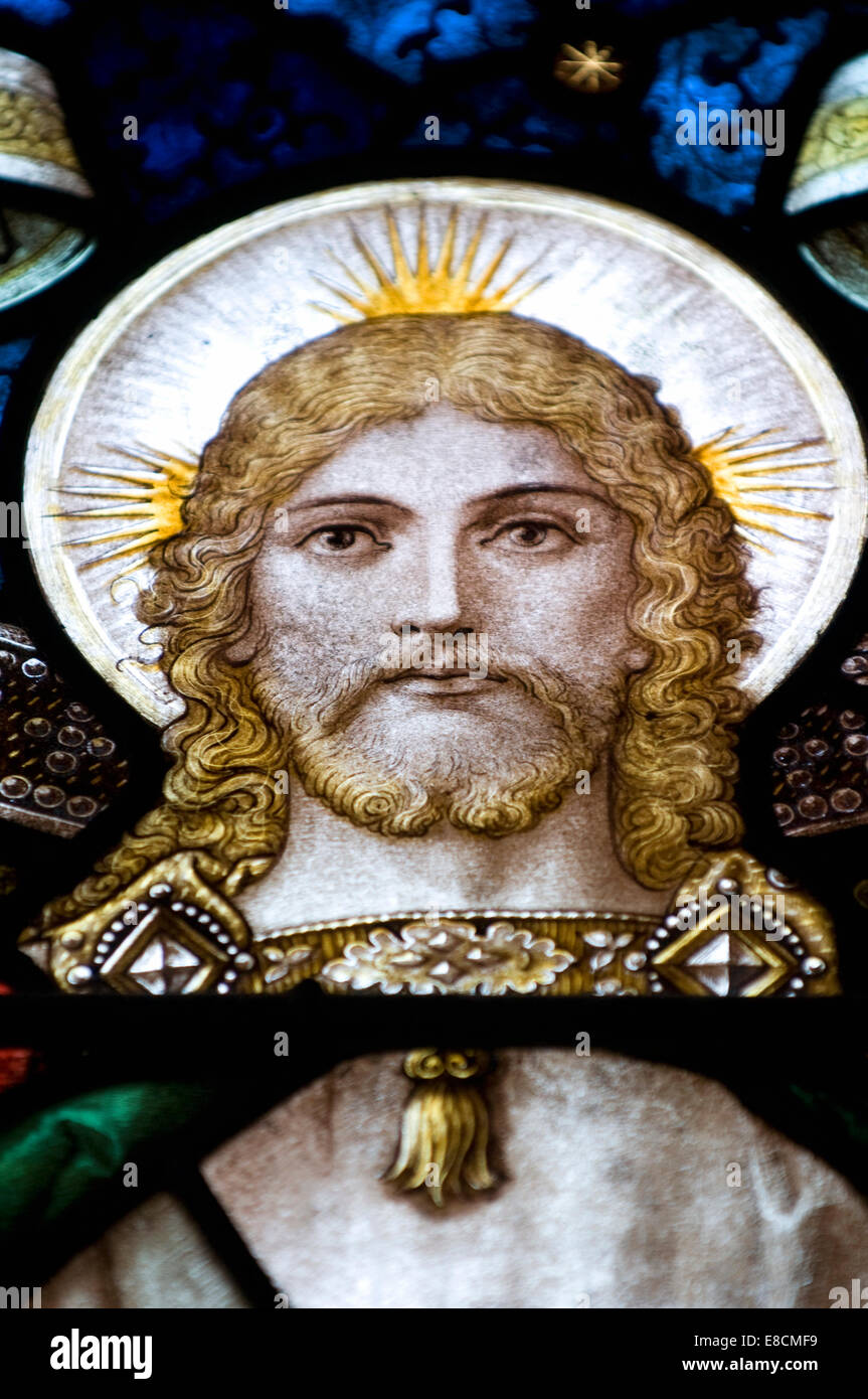 Jesus stained glass hi-res stock photography and images - Alamy