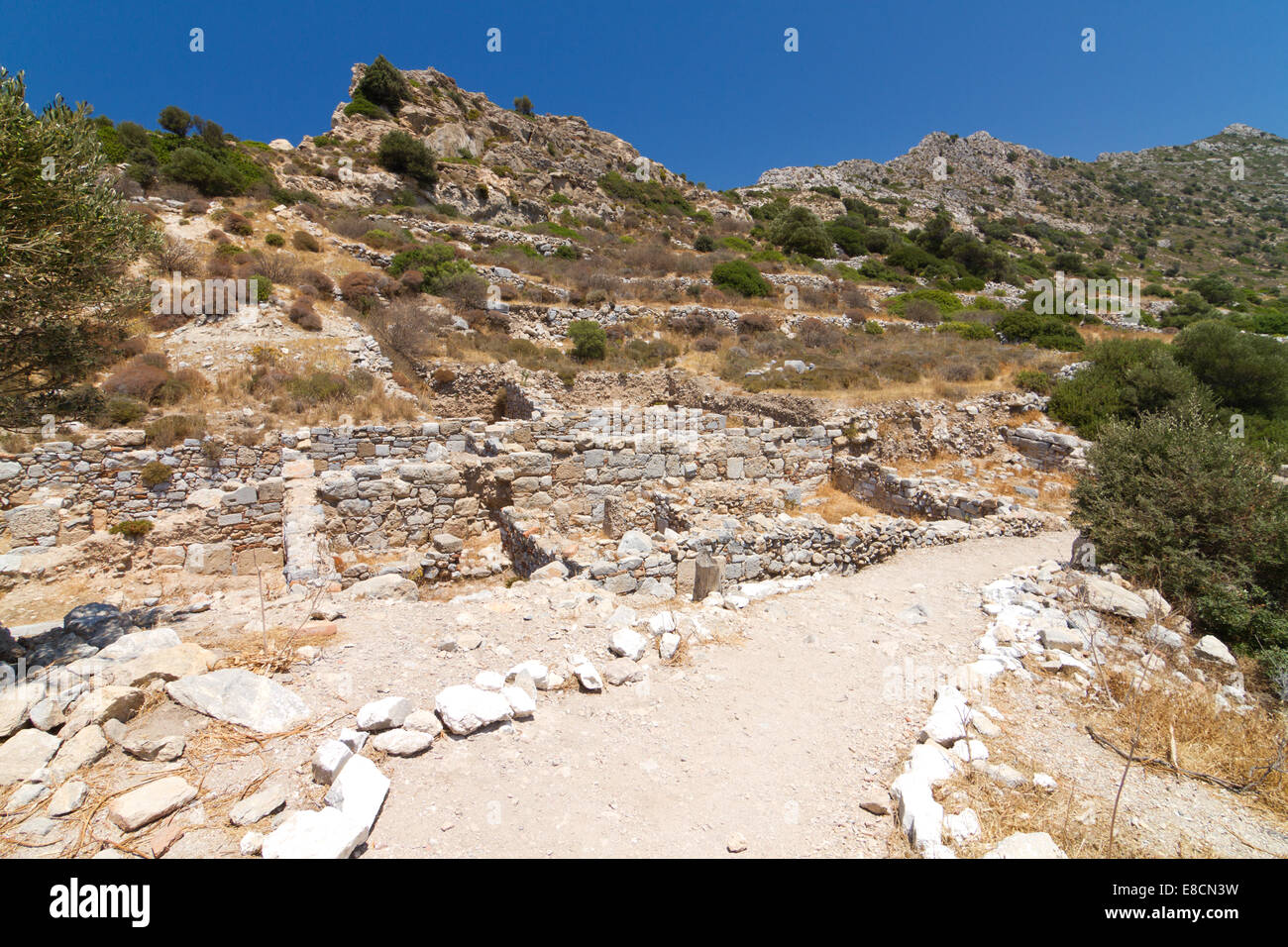 Ruins Knidos Datca Turkey Stock Photo - Alamy