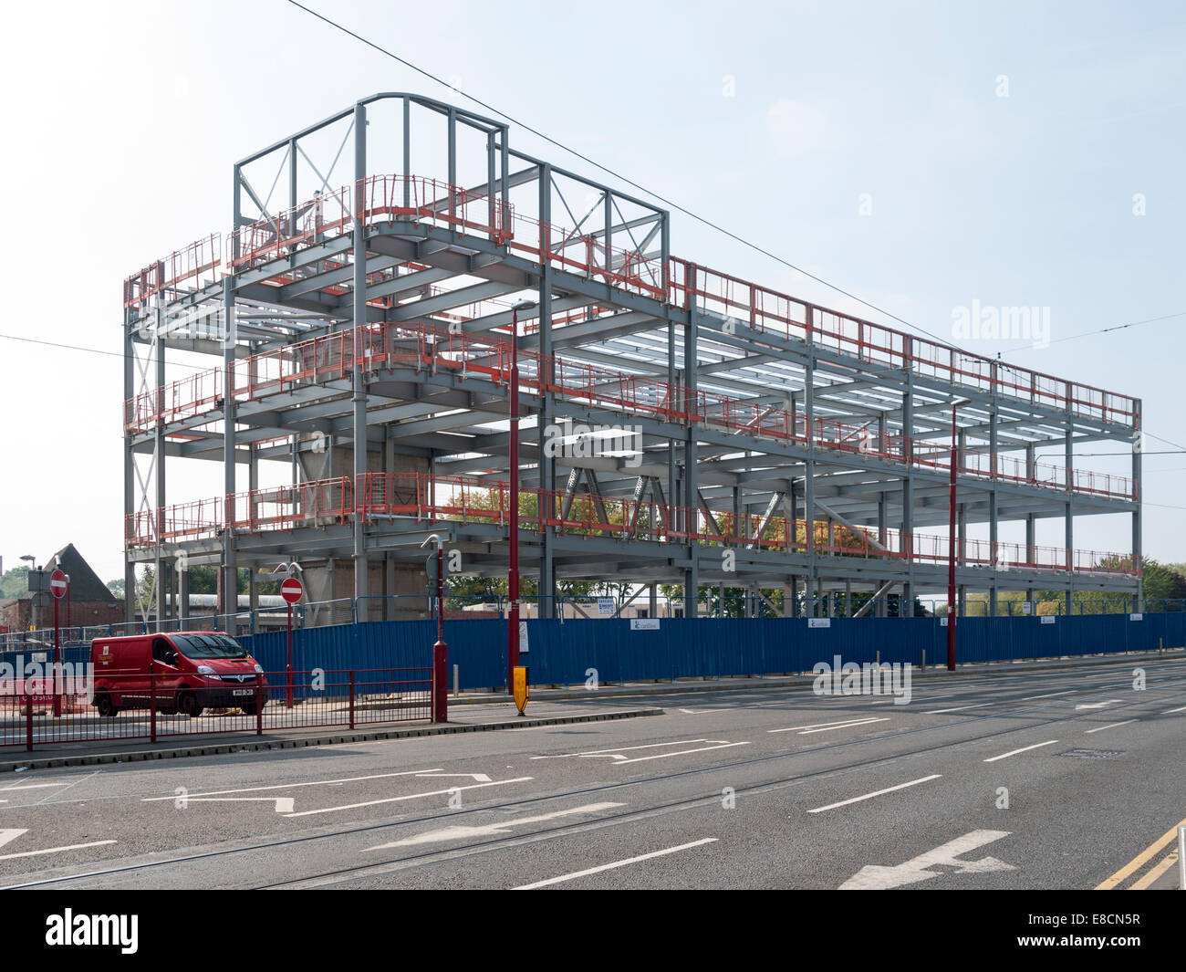 Office building under construction for the Greater Manchester Pension ...