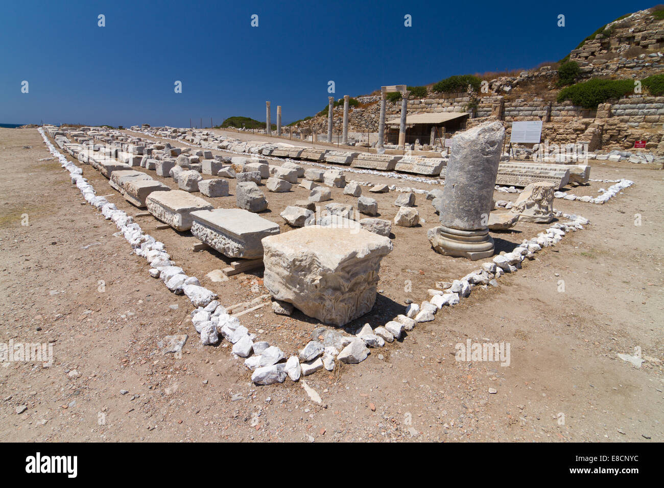 Ruins Knidos Datca Turkey Stock Photo - Alamy