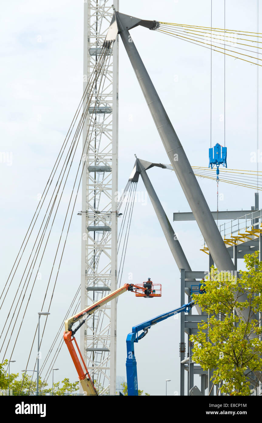 Manchester city stadium aerial hi-res stock photography and images - Alamy