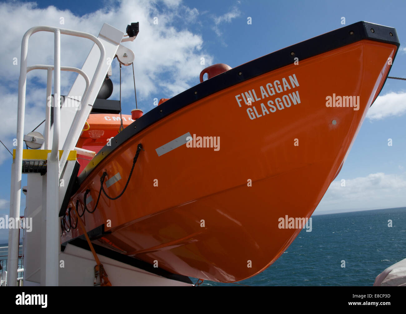Caledonian Macbride (CalMac) car ferry Finlaggan en route from ...