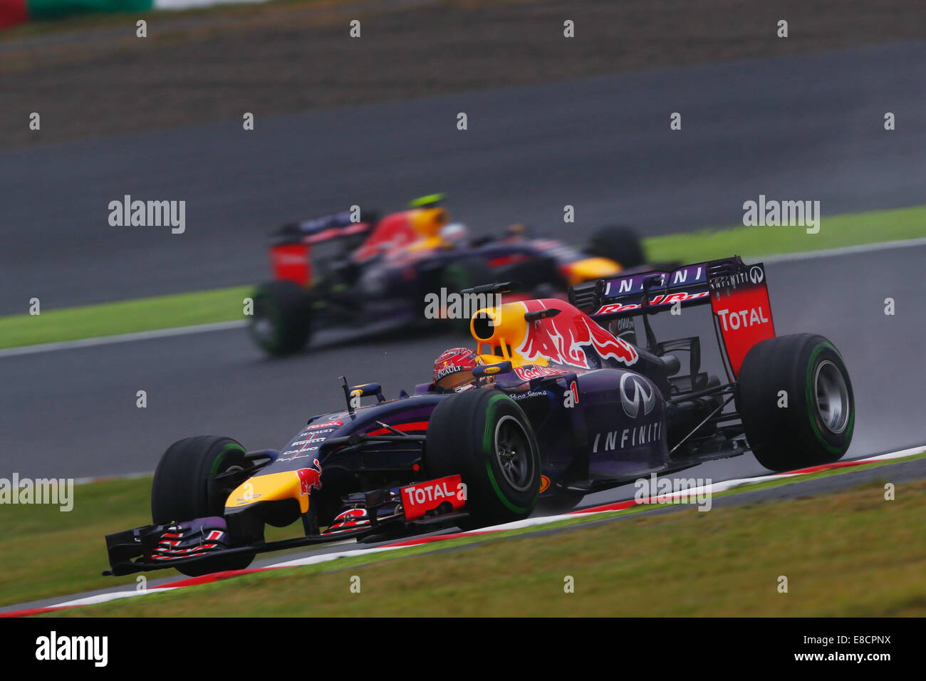 Suzuka, Japan. 5th Oct, 2014. Sebastian Vettel (Red Bull) F1 : Japanese ...