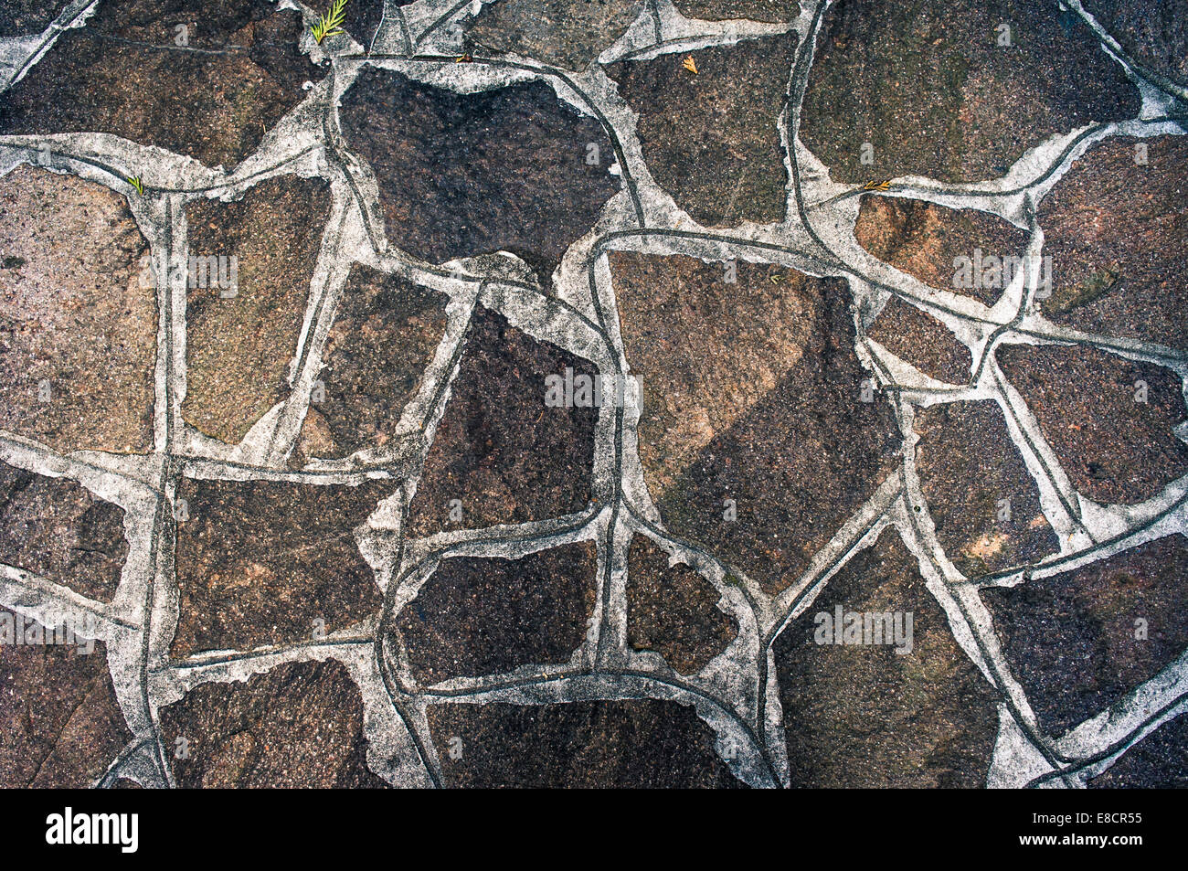 rustic stone pavement Stock Photo - Alamy