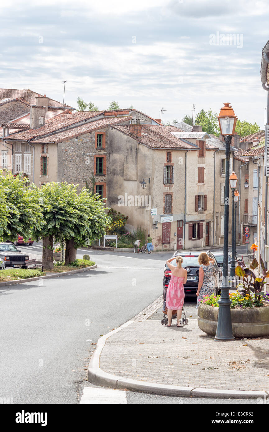 French street scene Stock Photo - Alamy