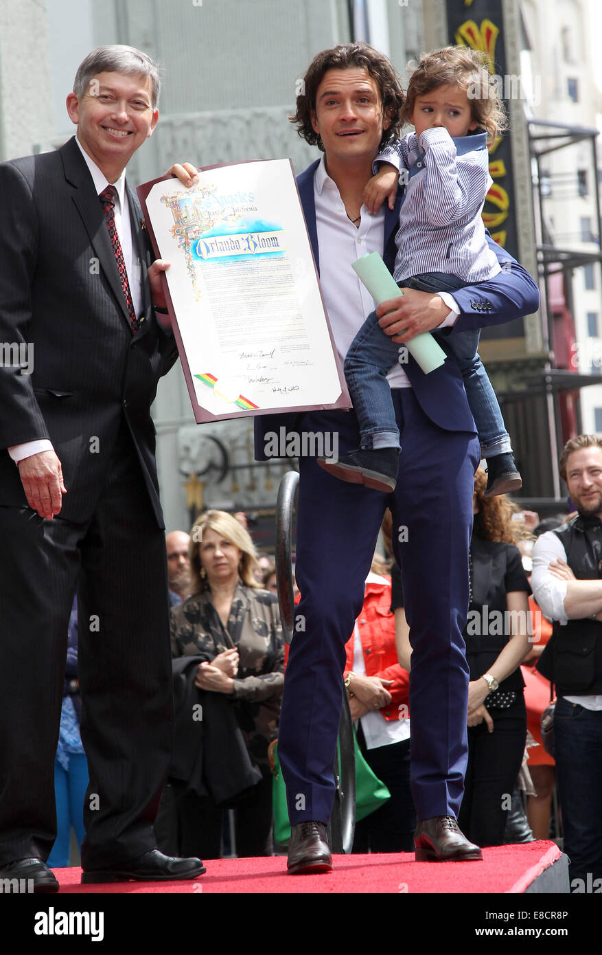 Orlando Bloom honored with a star on the Hollywood Walk of Fame ...