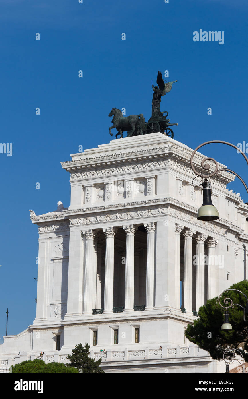 Monument of Victor Emmanuel II, Rome, Italy Stock Photo - Alamy