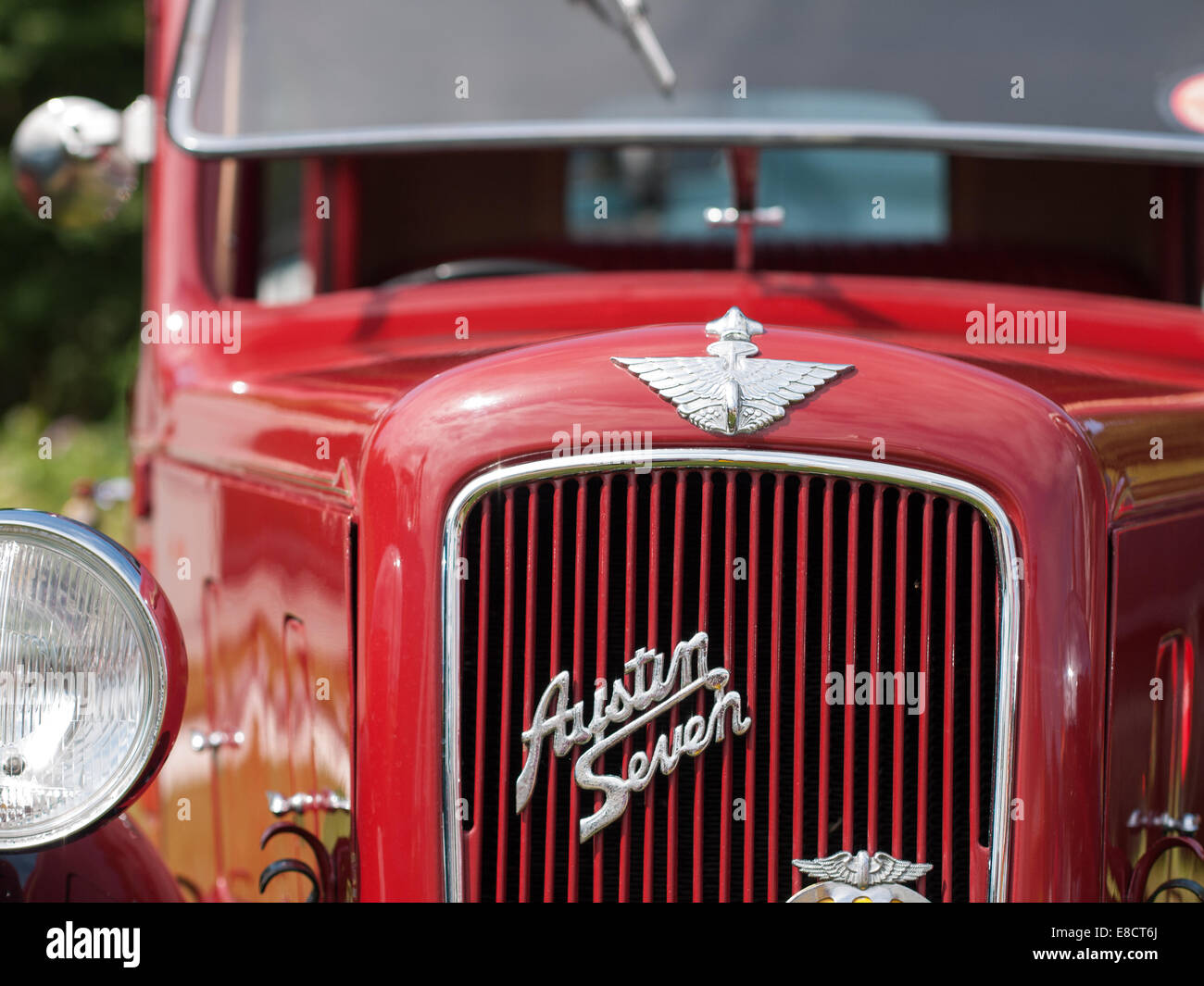 Red austin seven hi-res stock photography and images - Alamy