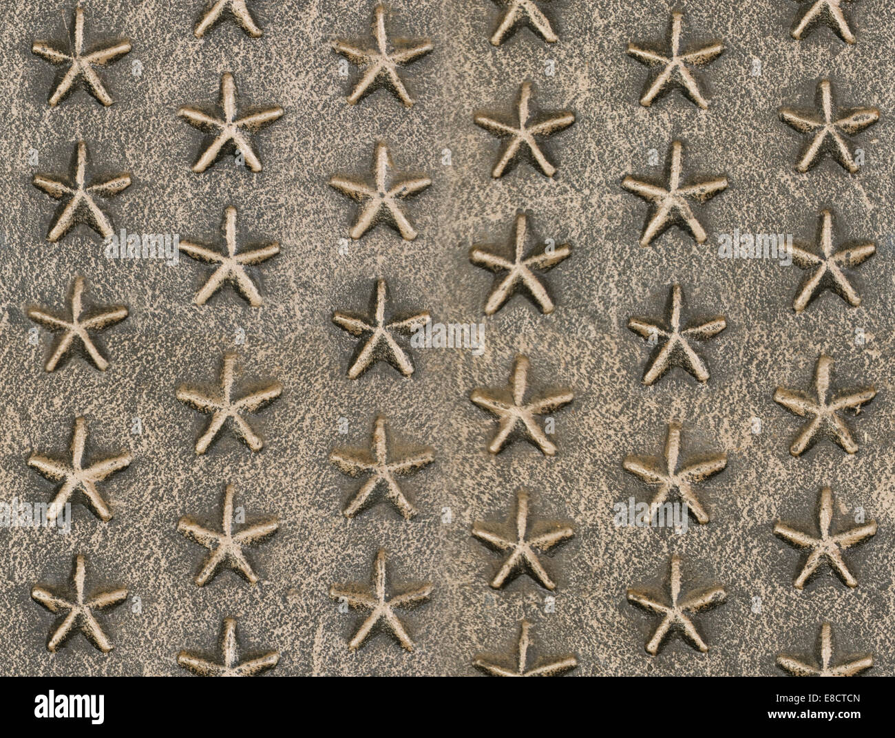 Metallic star relief pattern texture seamlessly tileable Stock Photo ...